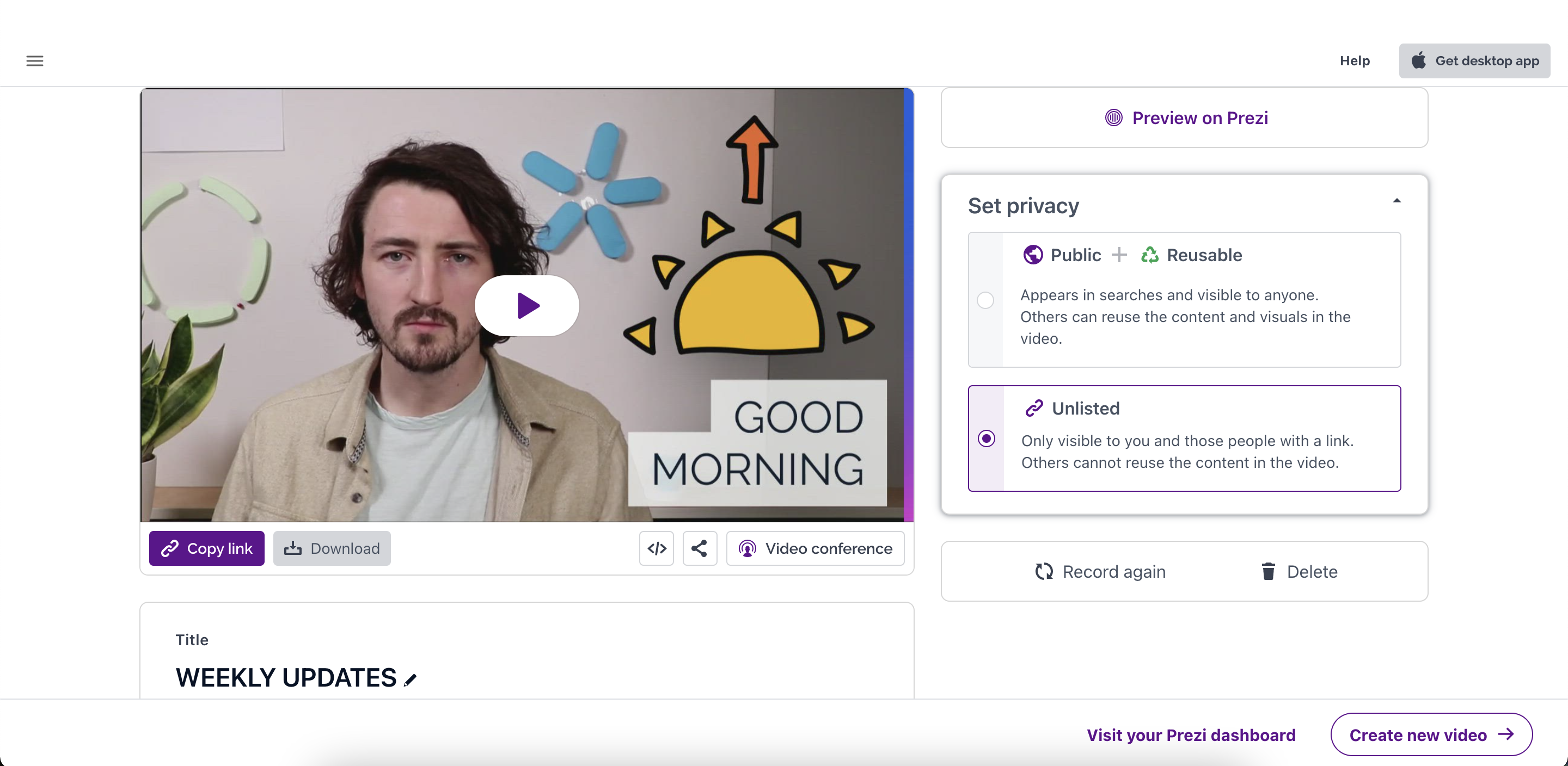 Getting started with Prezi Video – Prezi Support Center
