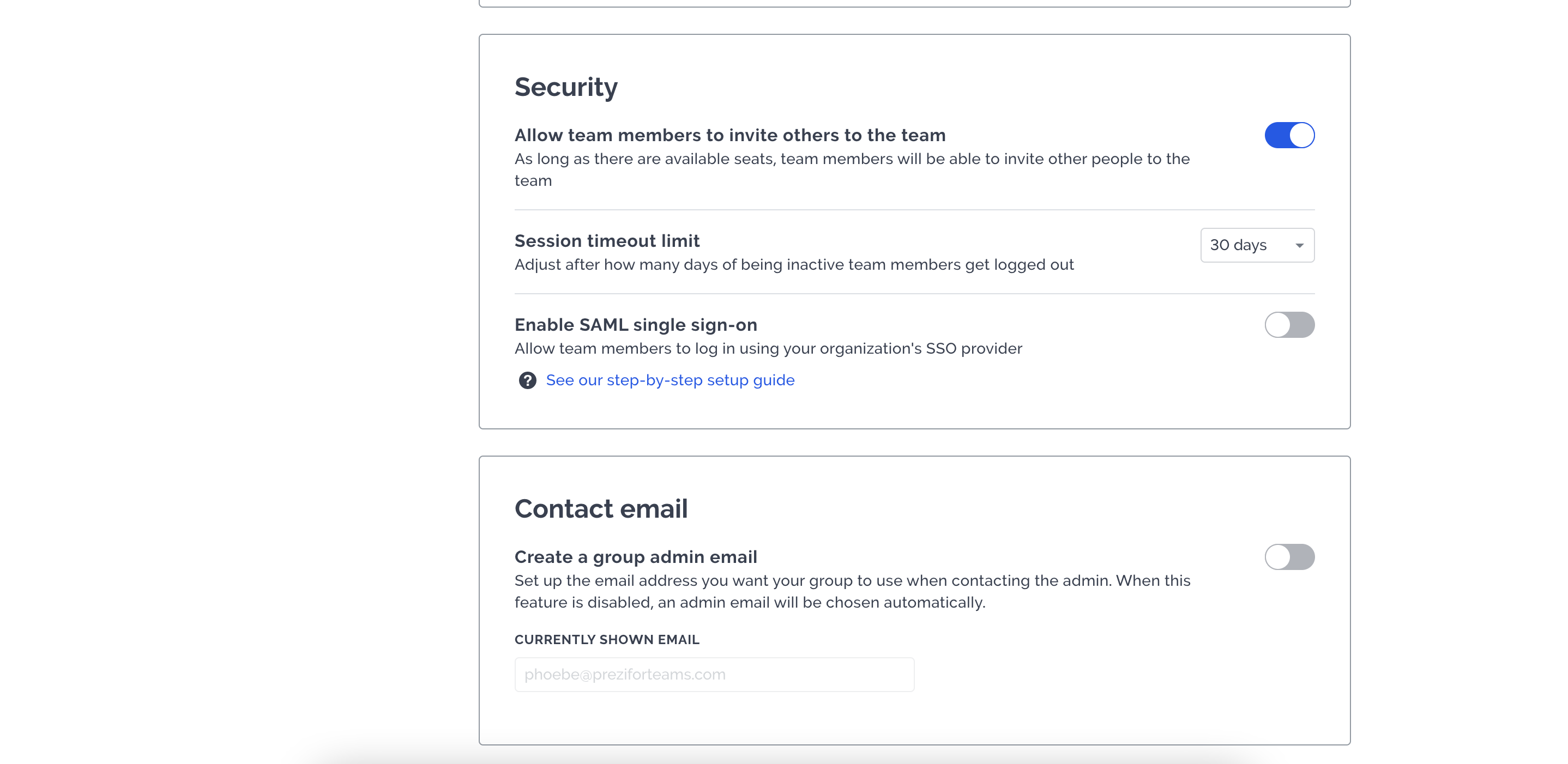 Managing your Prezi team – Prezi Support Center